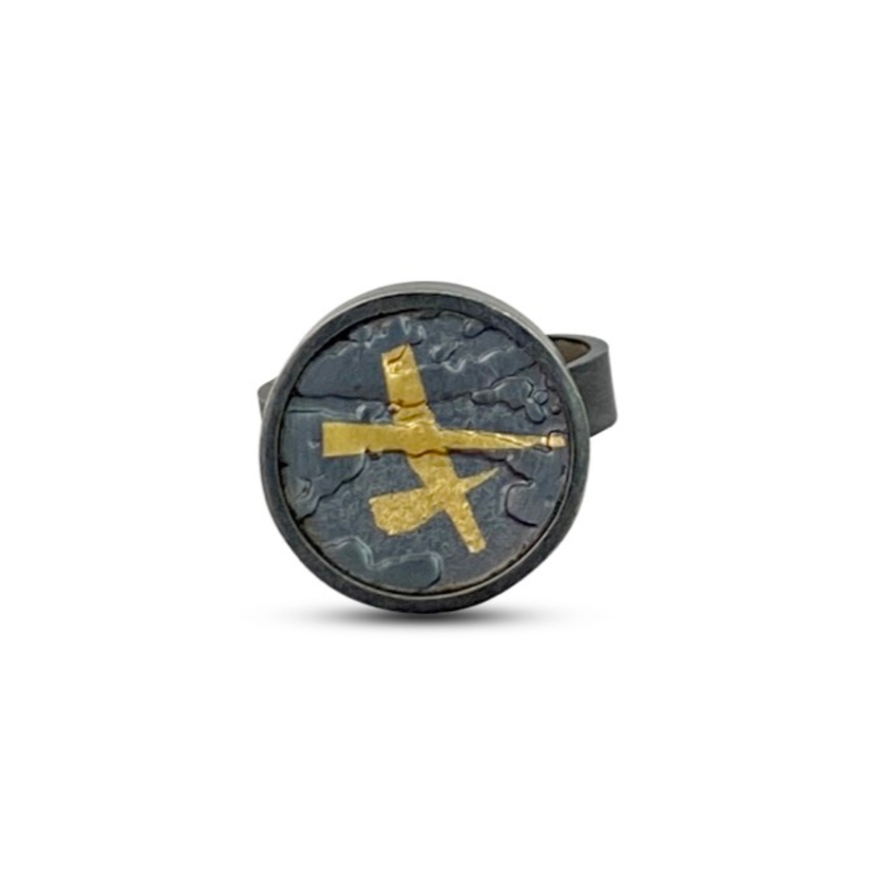 Yellowstone 2 Bezeled Ring